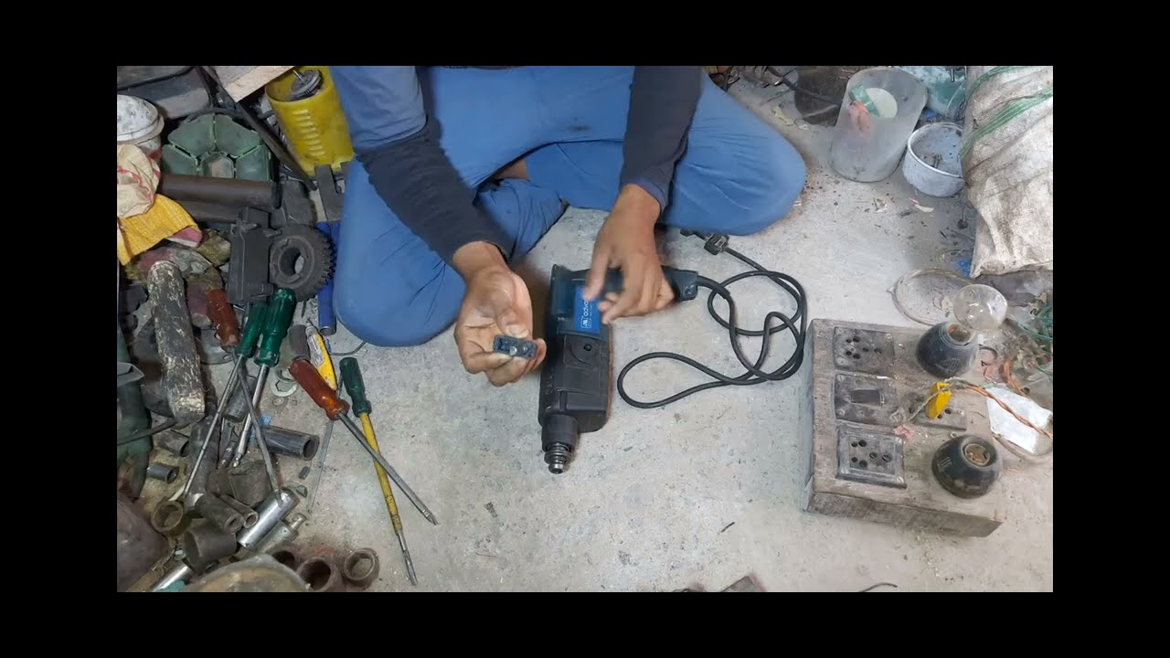 Correction of machine fault repair , 2-20 Hammer Drill Machine repair 1 ...