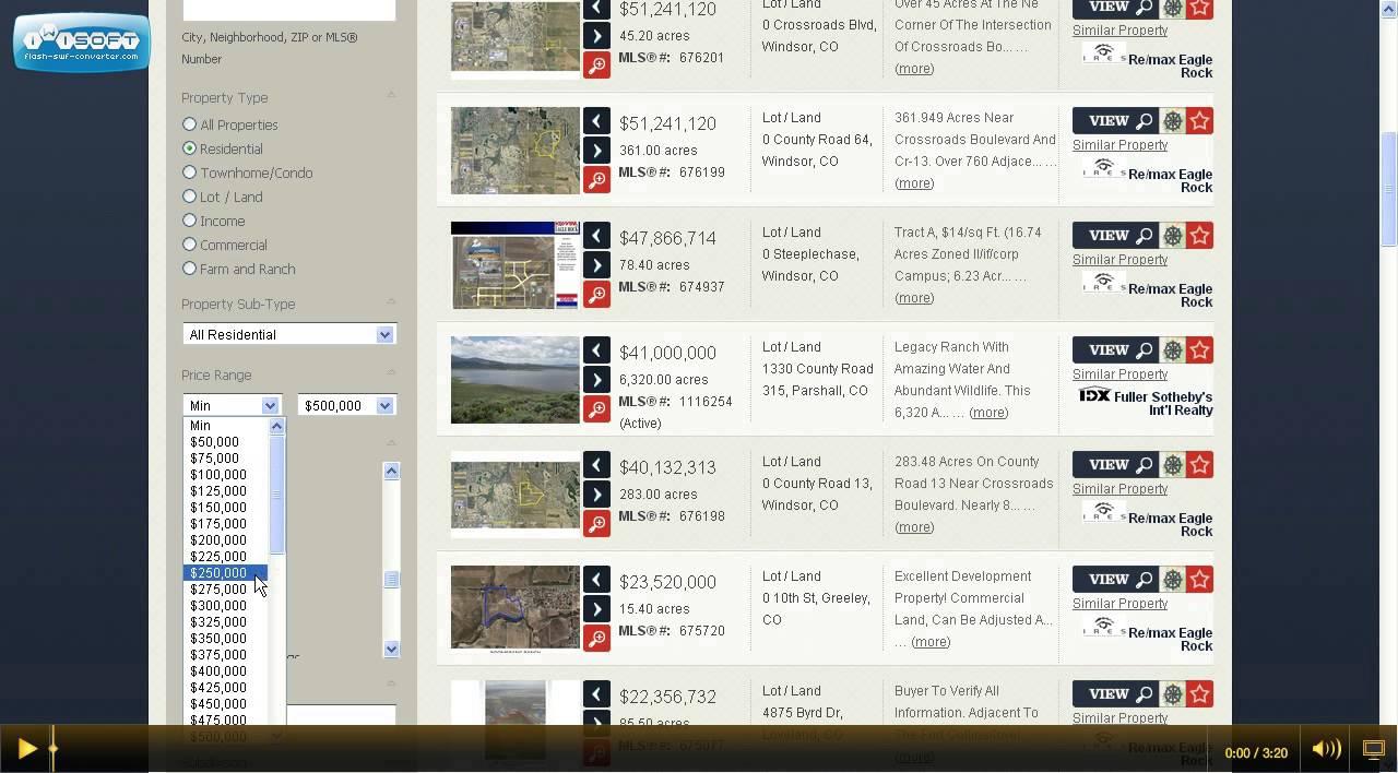 Automated Home Finder Creating a Search 1 - YouTube