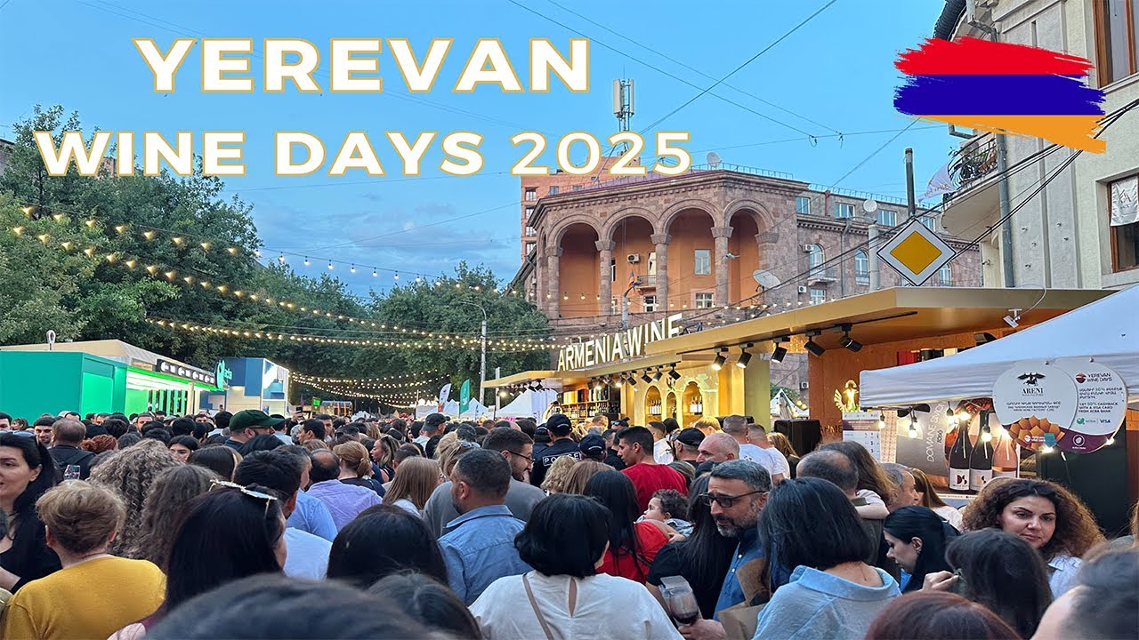 Yerevan Wine Days 2025 | Armenia’s Biggest Wine Festival - YouTube