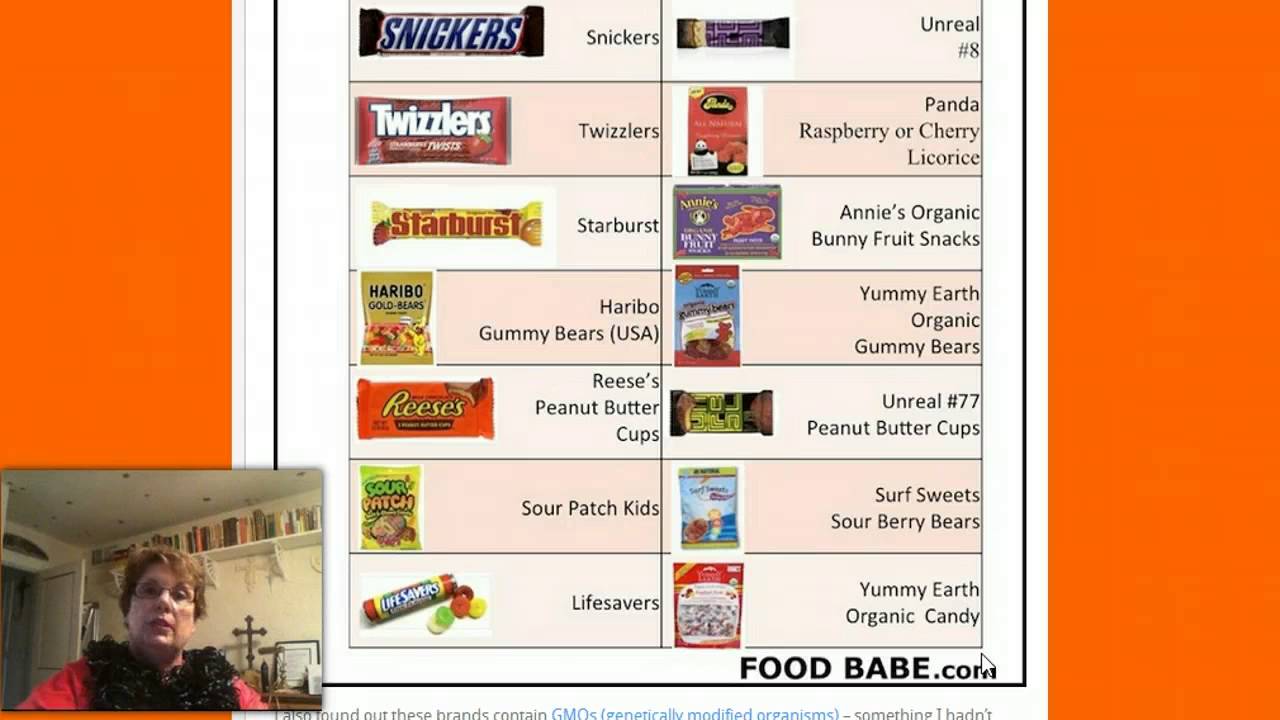 Boycott GMO Halloween Candy "October Non-GMO Month" - YouTube