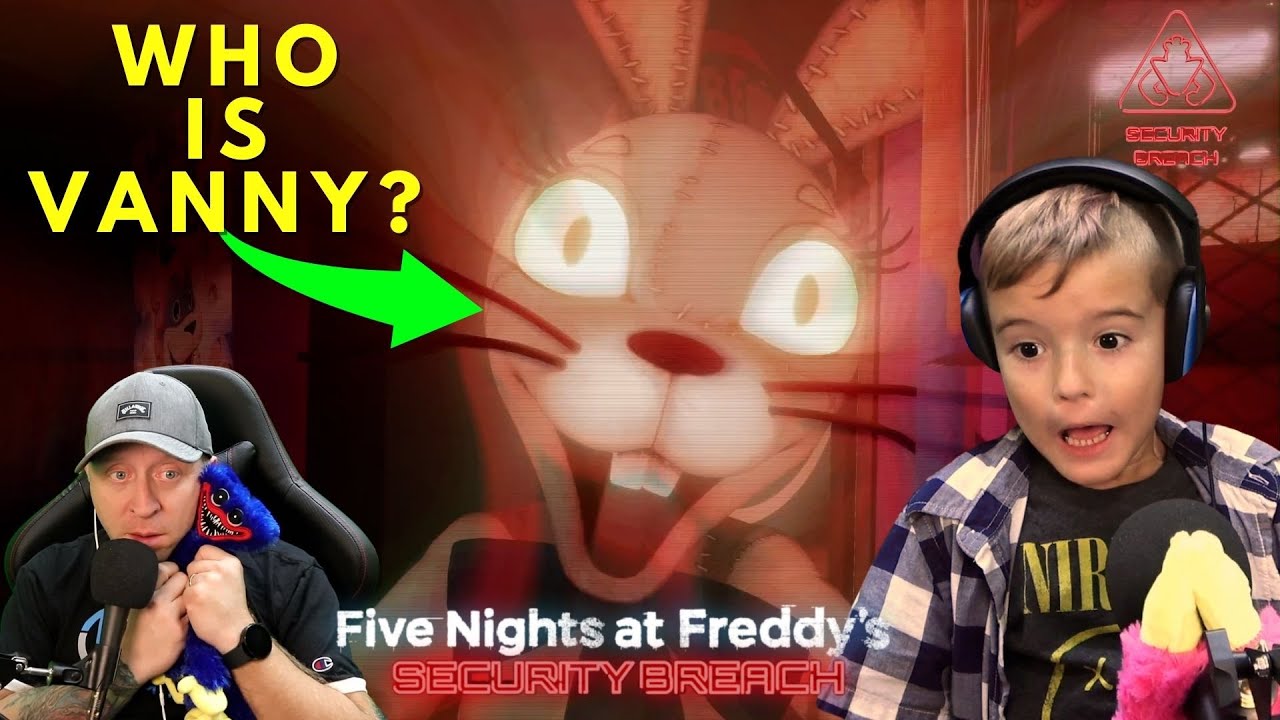 FNAF: SECURITY BREACH VANNY TRICKED US in The VENT - YouTube