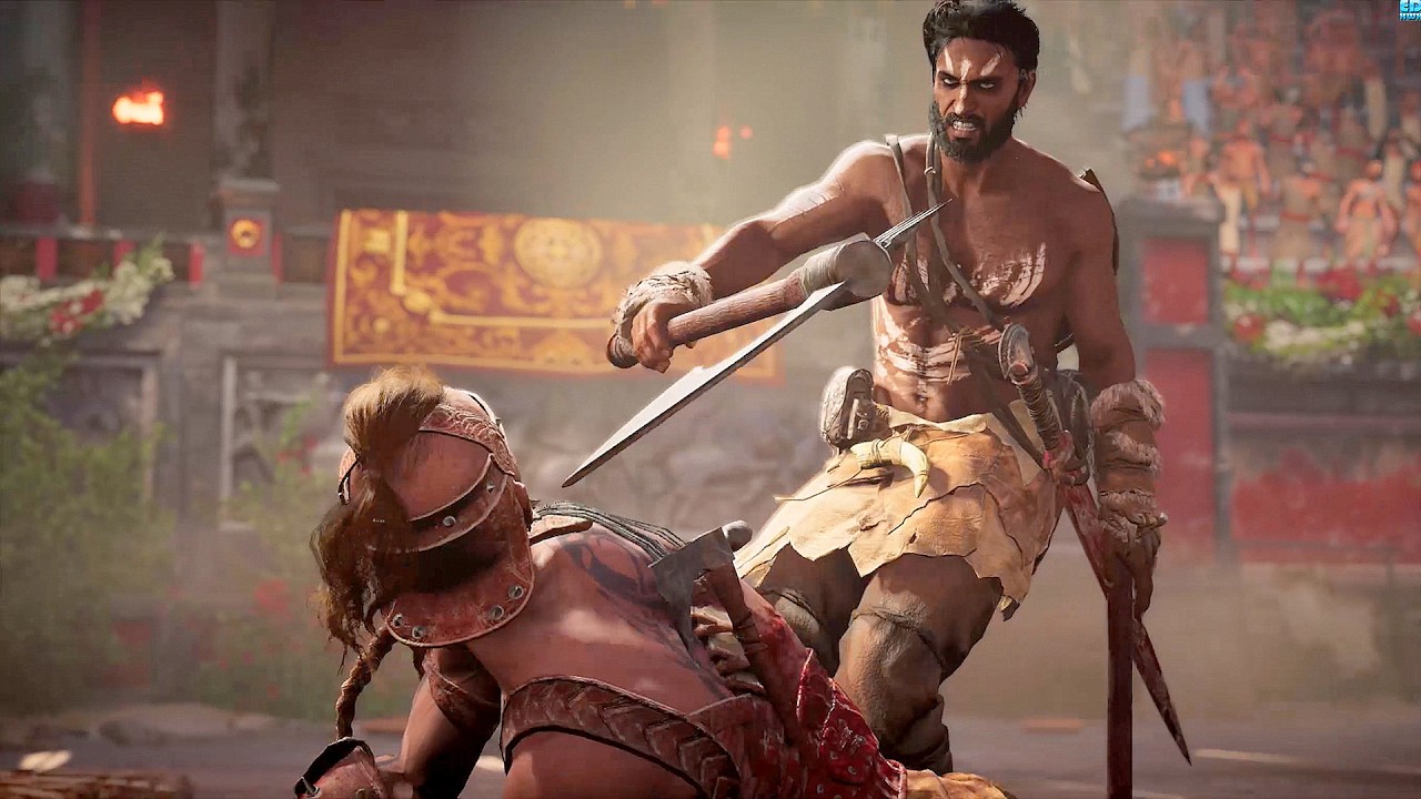 Assassin's Creed Origins Primal Outfit High Action Gameplay Movie ...