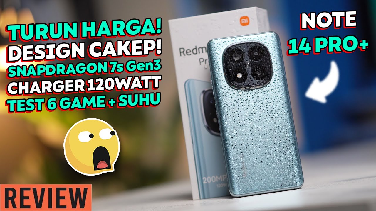 5.4 JUTA! Review Redmi Note 14 Pro+ 5G, Test Gaming, Suhu, Batre ...