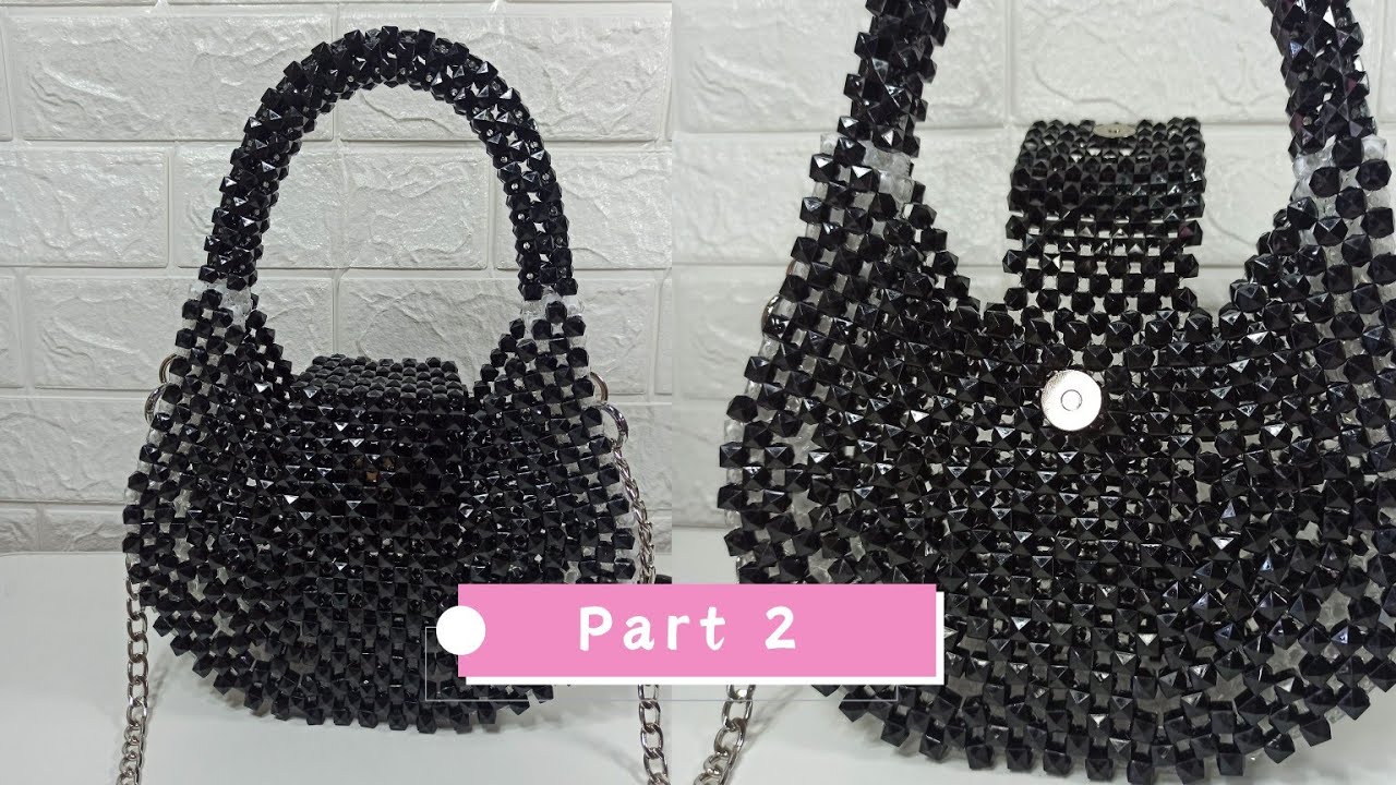 How to make bead bag || Tas manik indonesia 🇮🇩 (part 2) - YouTube
