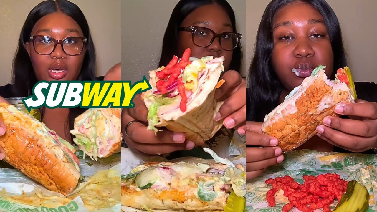 THE JUICIEST SUBWAY SANDWICHES COMPILATION PART 1 | SLOPPY SUBWAY ...