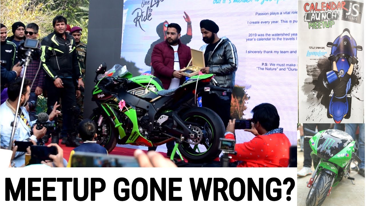 JS Films - Calendar Launch & MEETUP 2020 | New Bike of JS Films | Full ...