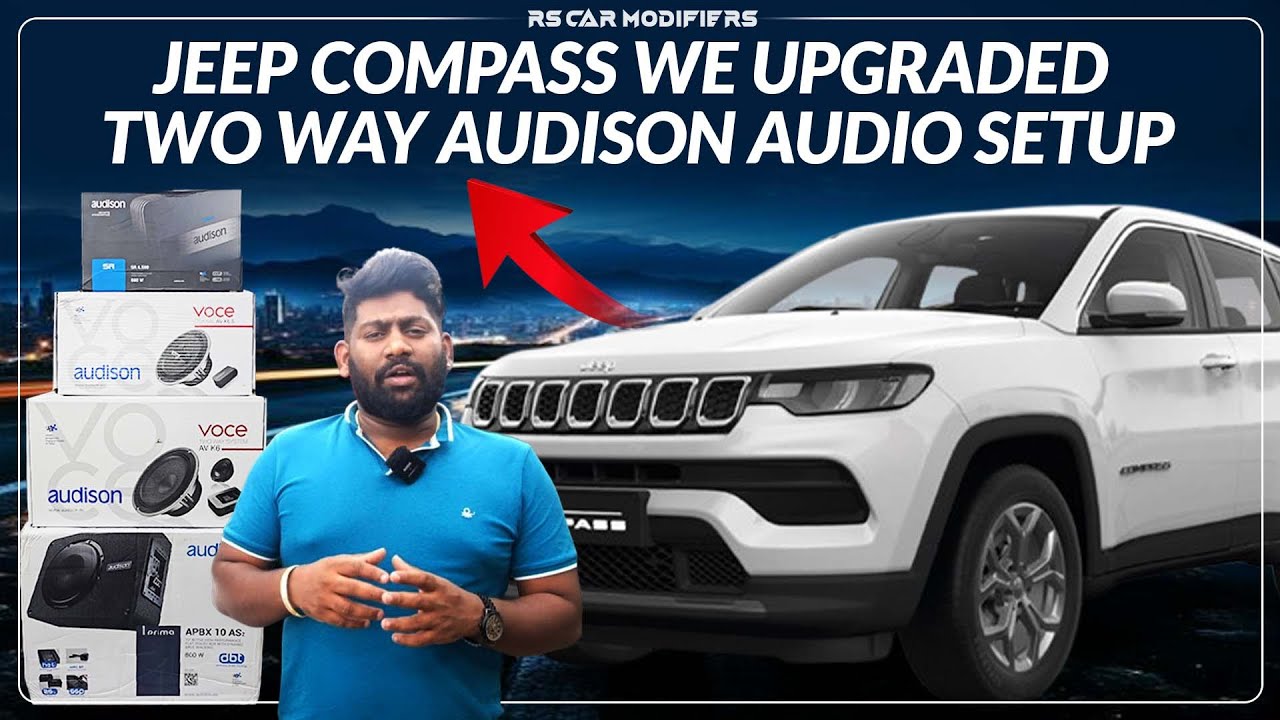 Jeep Compass we upgraded two way audison audio setup @rscarmodifiers ...