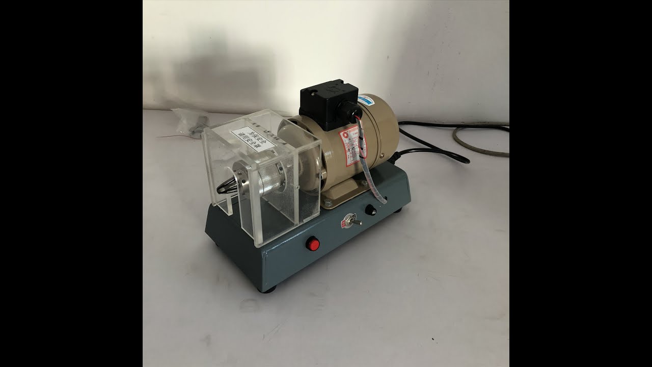Enamel cooper wire stripping machine - YouTube