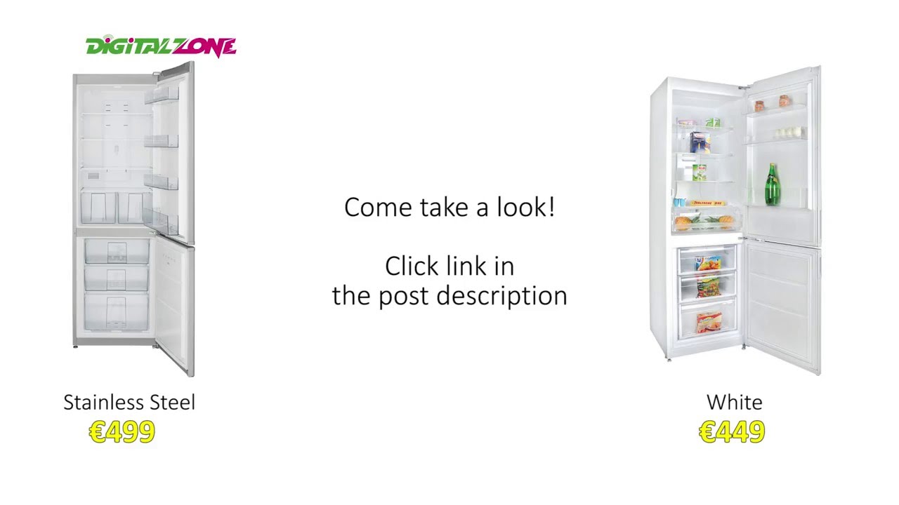 Finlux Fridge Freezer N3664 Series - DigitalZone Qormi - YouTube