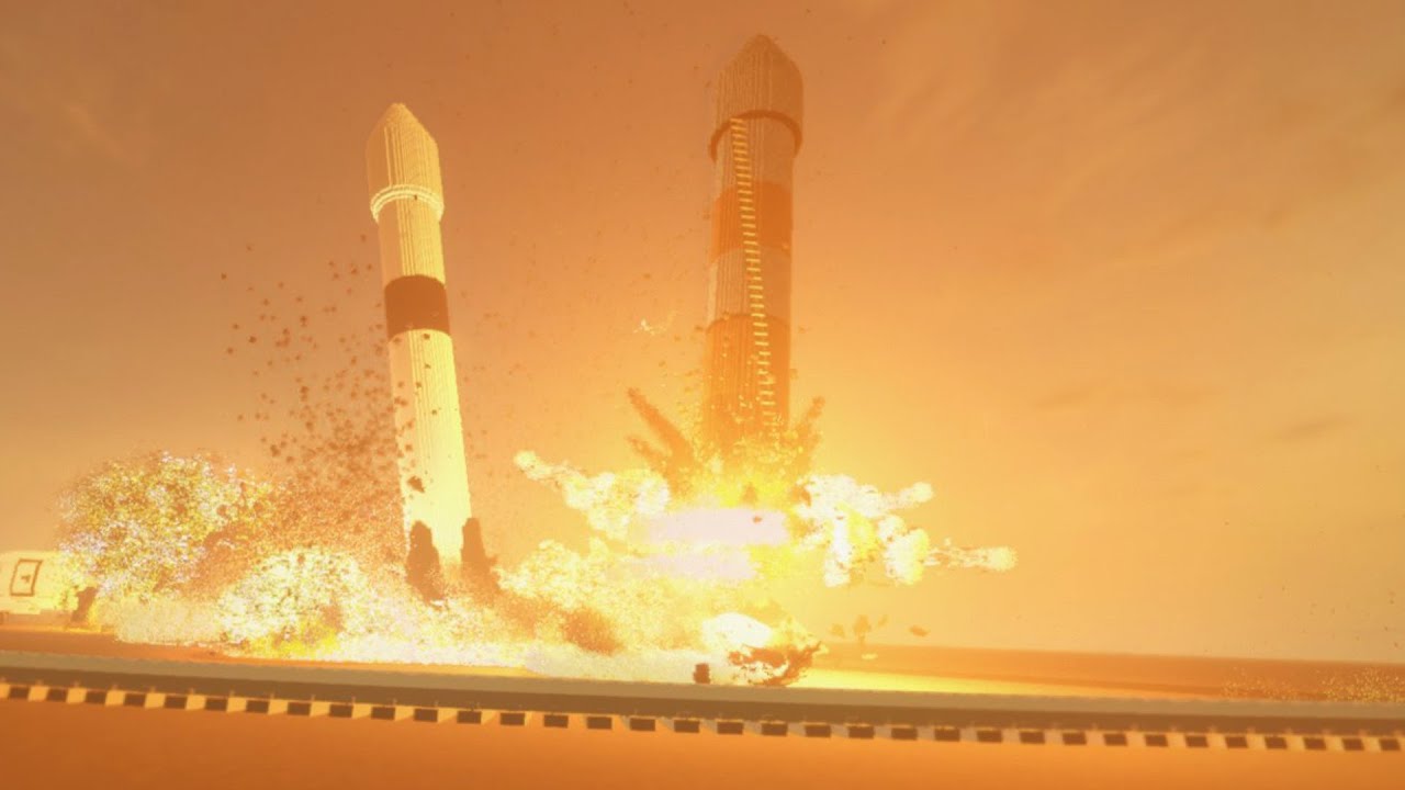 "Epic Explosions & Chaos in Teardown: Rocket Launches, Train Crashes ...