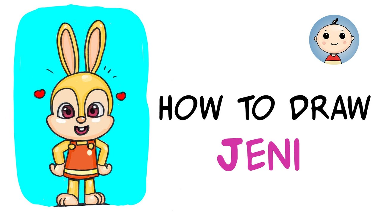 PinkFong's Jeni 5 BEST Drawing Hacks You Won't Believe! - YouTube