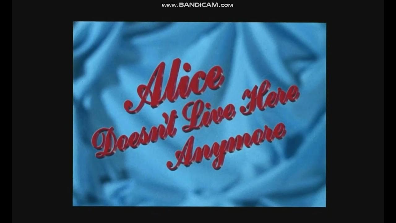 Alice Doesnt Live Here Anymore 1974 title sequence - YouTube