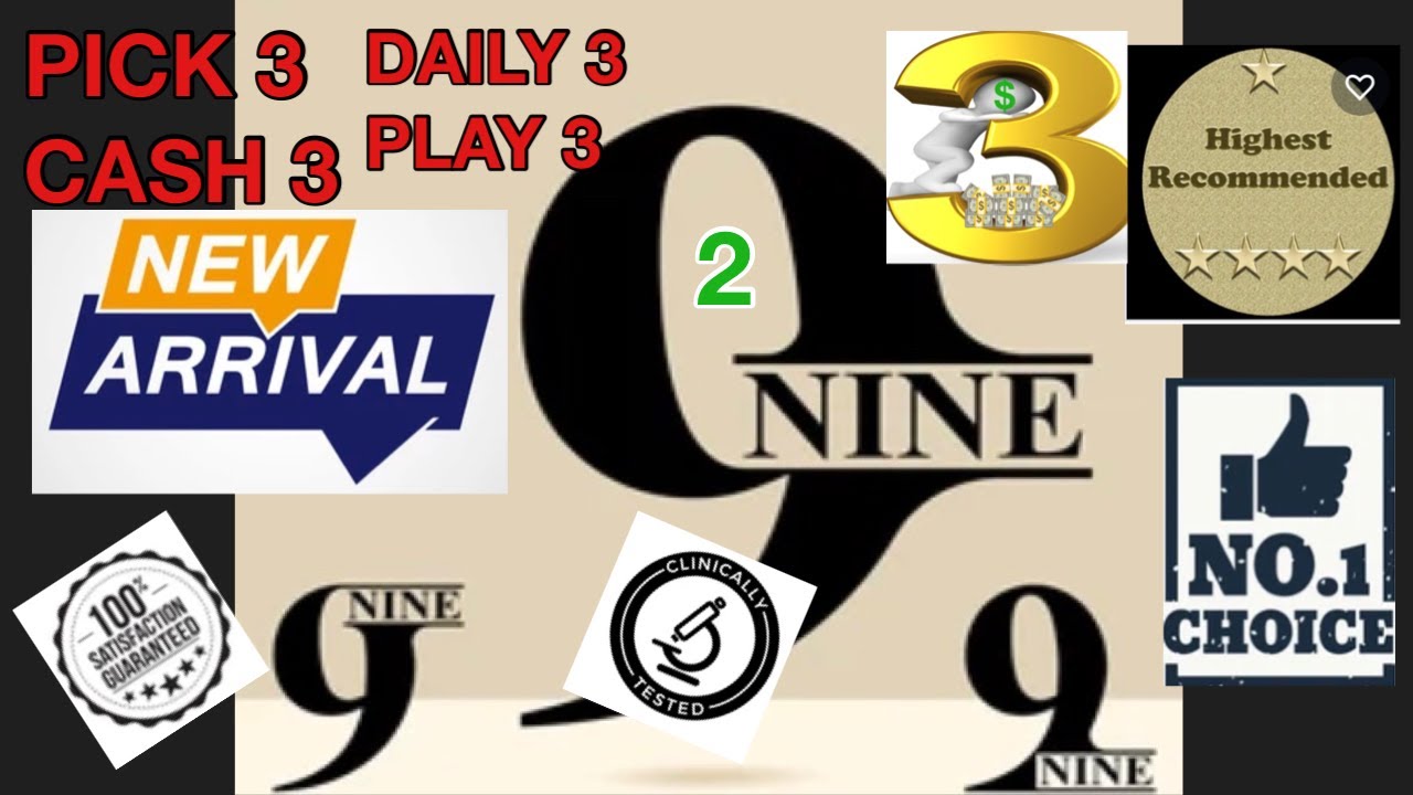 NEW!!! PICK 3! CASH 3! PLAY 3! DAILY 3! STRATEGY! MUST SEE! - YouTube