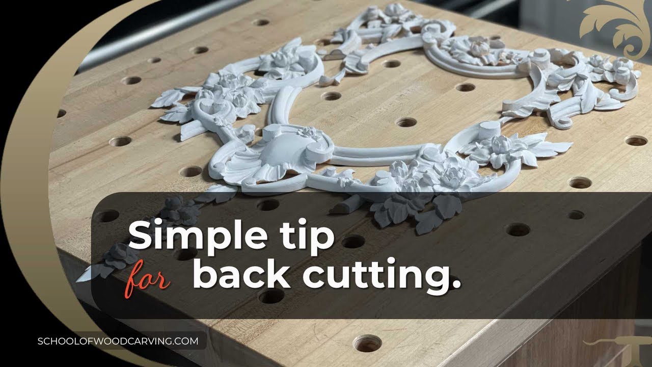 A simple tip for Back Cutting - YouTube