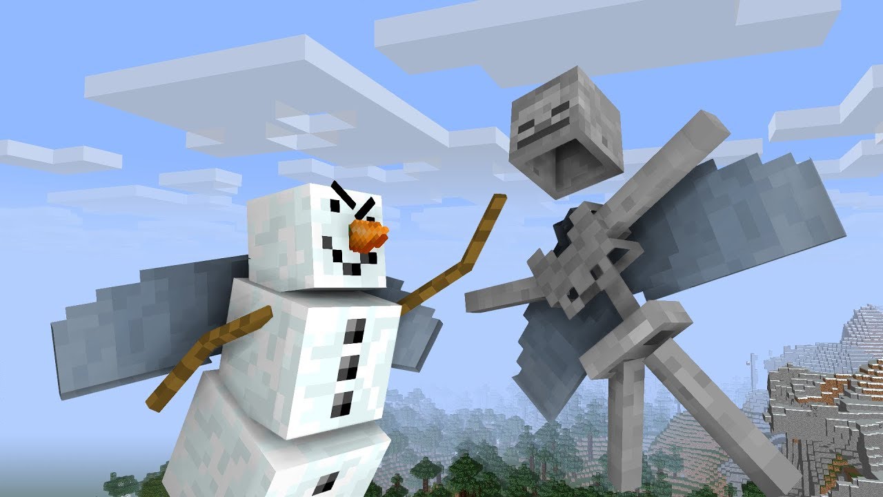 Monster School: Gliding with Elytra - Minecraft Animation - YouTube