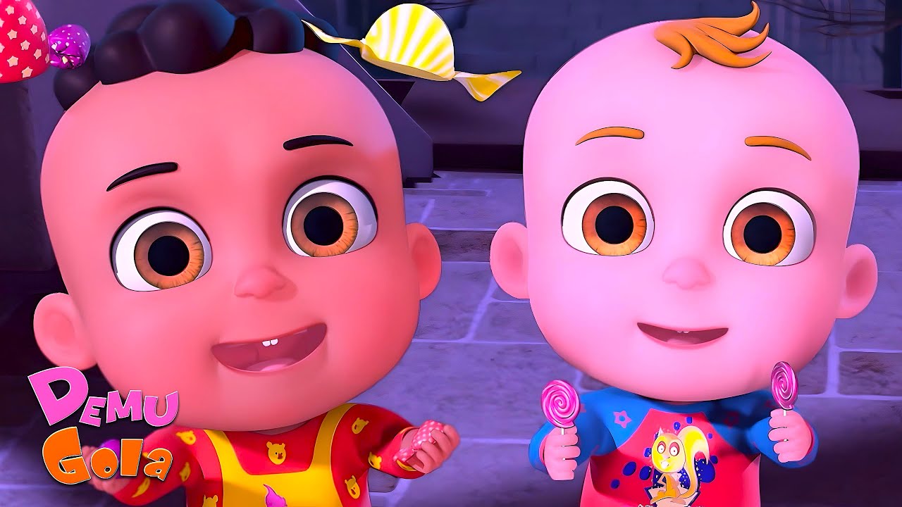 Who Is In The Haunted House Song & More | Demu Gola Nursery Rhymes ...