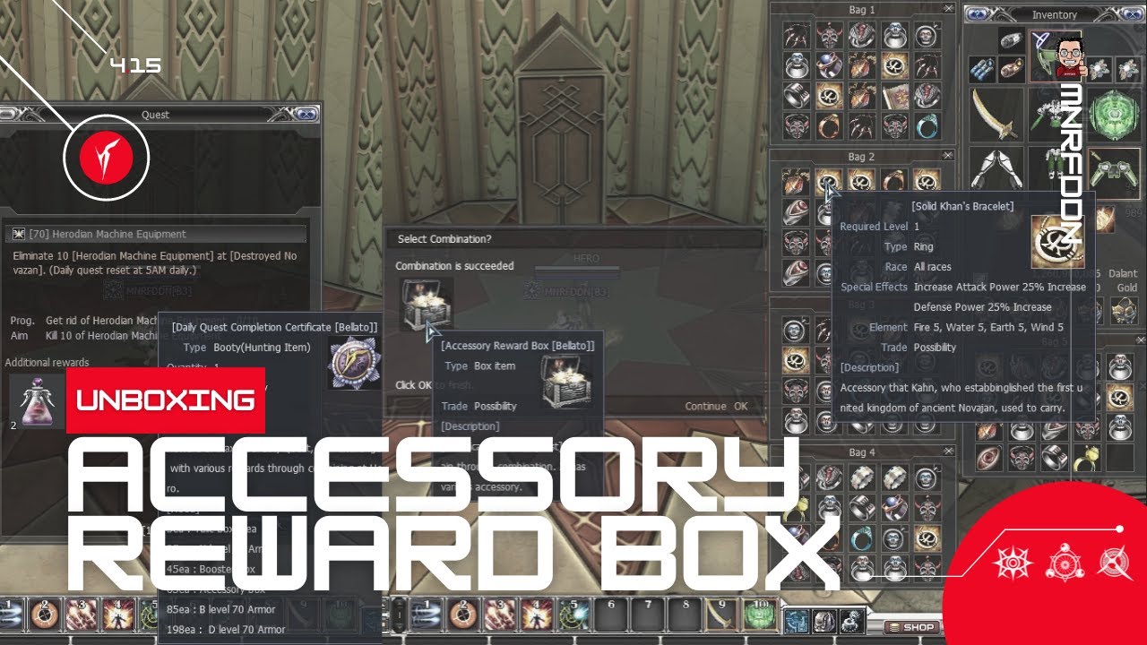 RF ONLINE 4.15 - Accessory Reward Box - YouTube