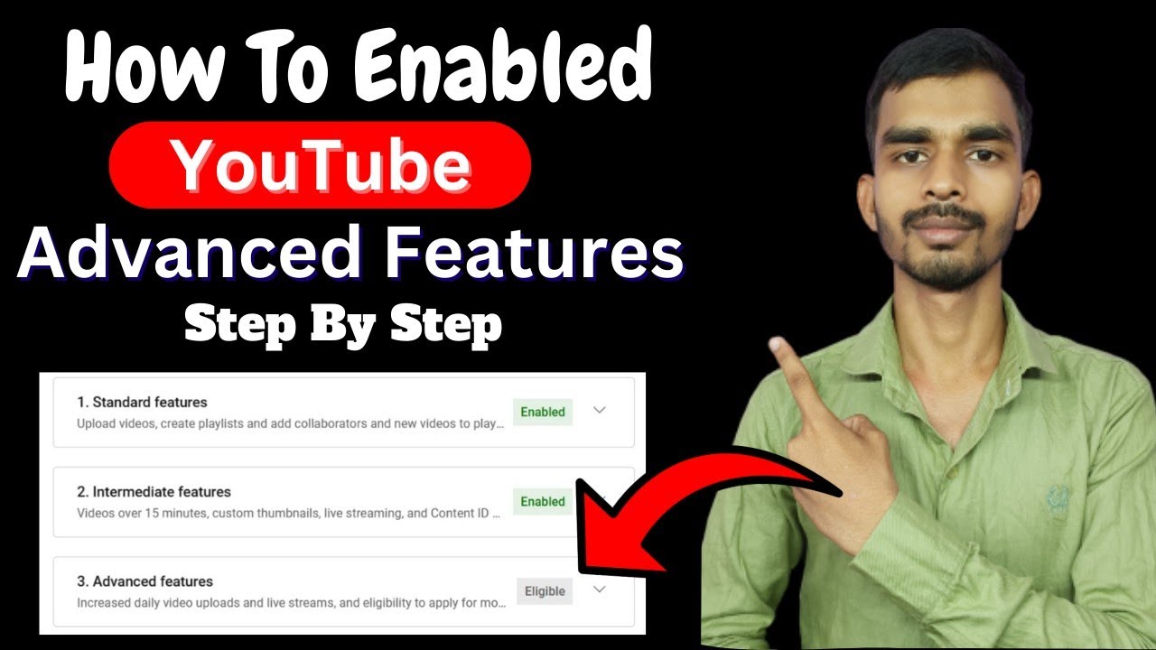 How To Enable Youtube Advanced Features Youtube Advanced Features Enable Kaise Kare Touch