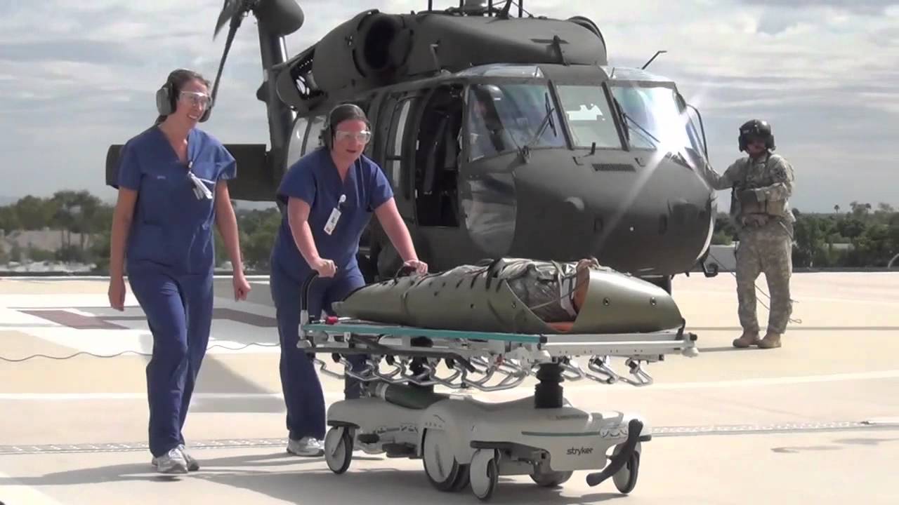 Trauma center participates in USAF Angel Thunder exercise - YouTube