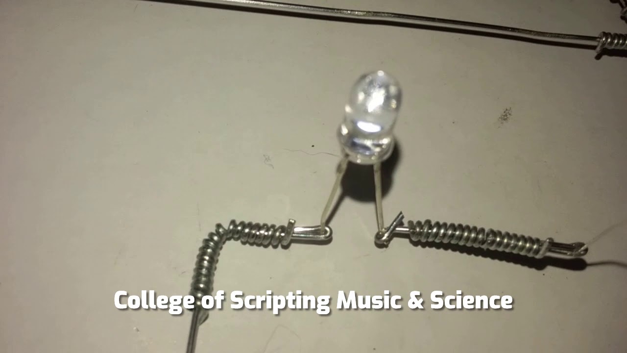 HOMEMADE CIRCUIT DESIGN Using PAPERCLIP SPIRAL COUPLINGS Instead of ...