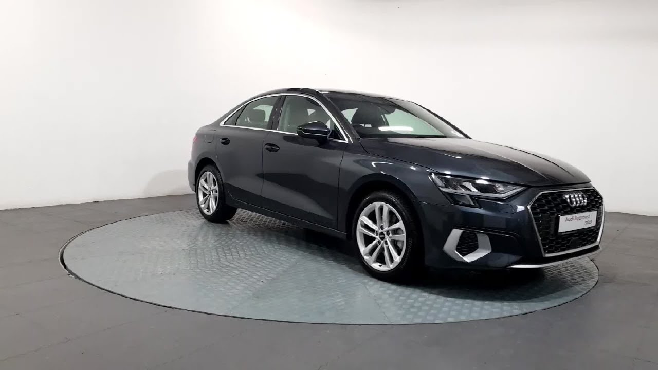2022 Audi A3 Saloon SE 30TFsi 110Bhp - YouTube