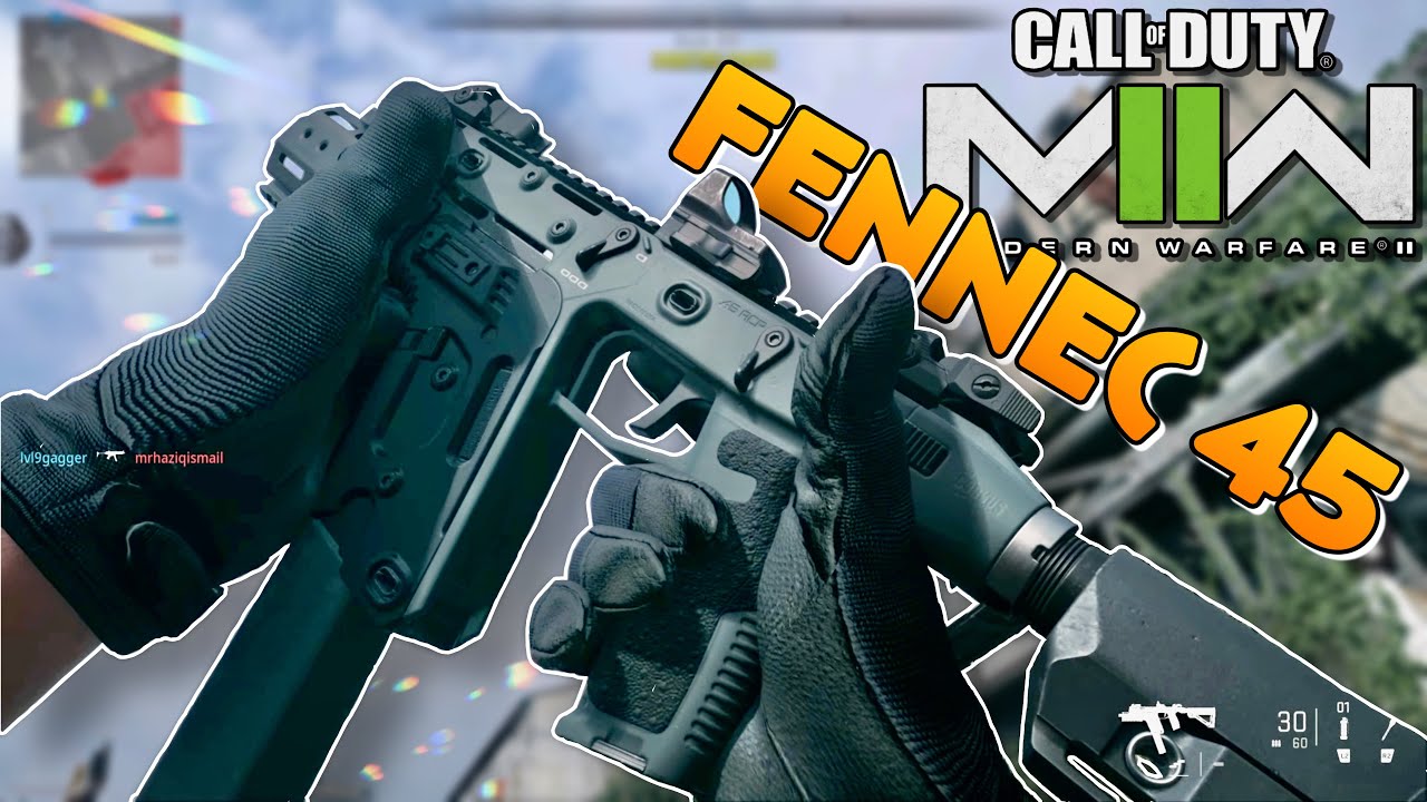 Modern Warfare 2 “FENNEC 45” SMG Multiplayer Gameplay PS5| 4K (No ...