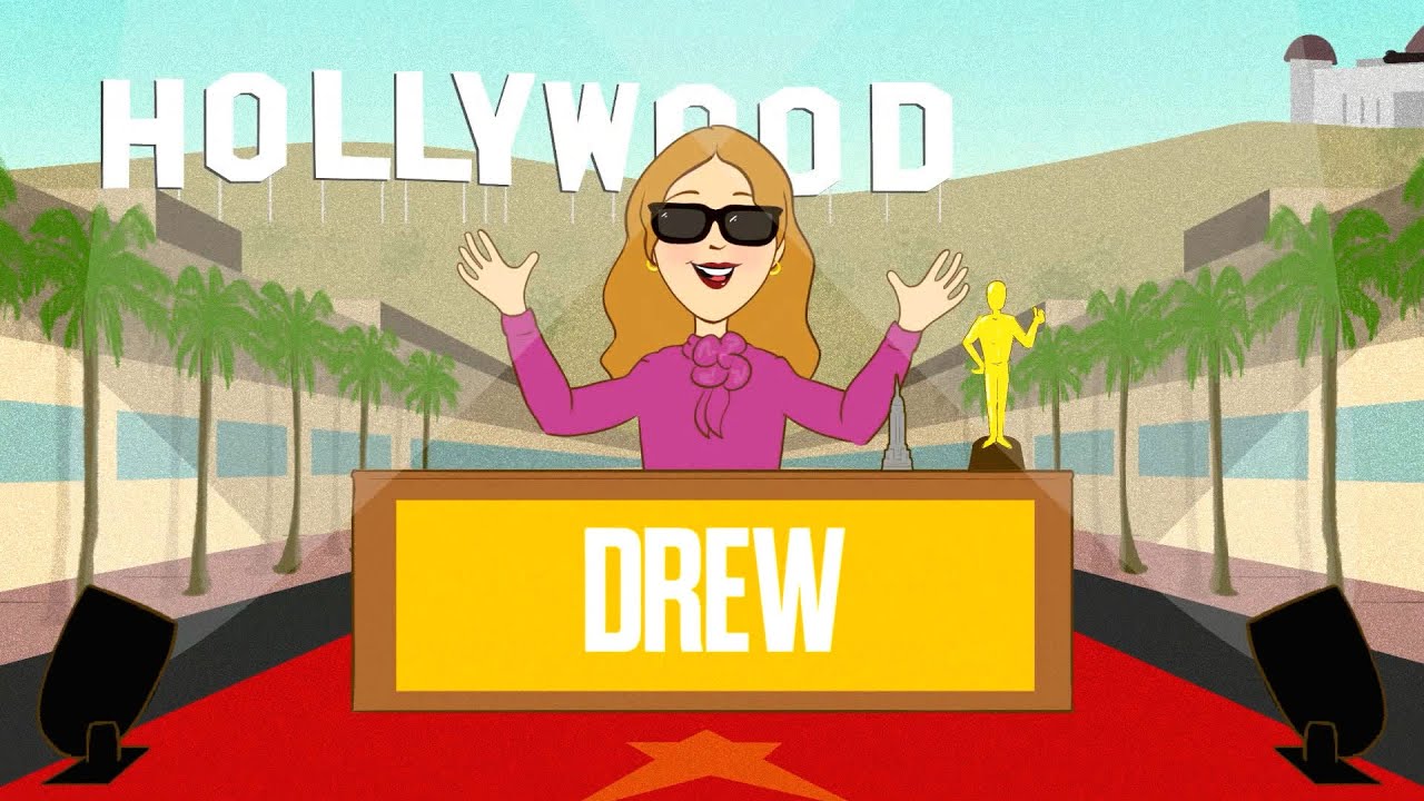 Adorable Drew Cartoon Opens Season 2 of The Drew Barrymore Show! - YouTube