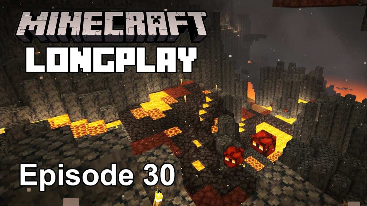 Minecraft Longplay Episode 30 - Building a Nether Storage Room (No ...