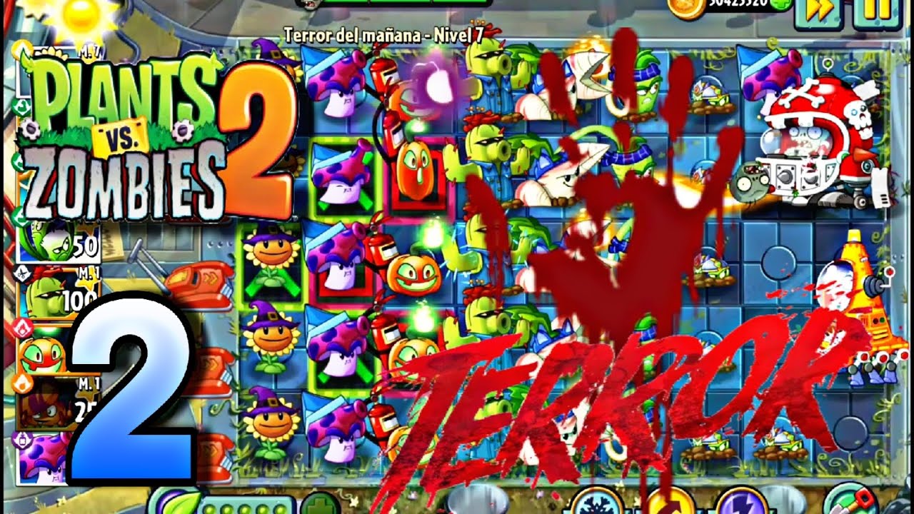 plantas vs zombies 2 | terror de la mañana prt 2 [full Gameplay ...