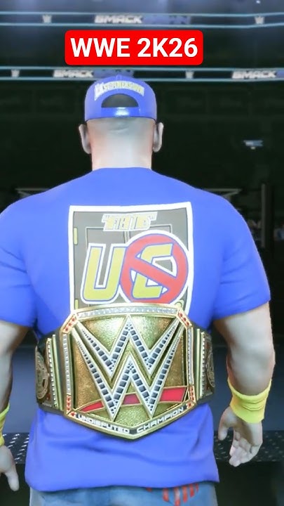WWE 2K26 John Cena Heel Official Entrance - YouTube