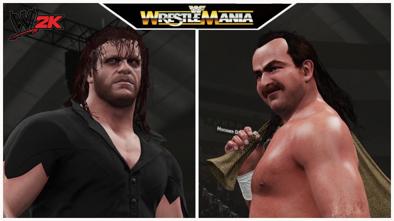 W2K / Singles Match / Jake "The Snake" Roberts vs The Undertaker - YouTube