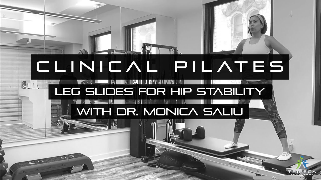 CLINICAL PILATES : LEGS SLIDES FOR HIPS STABILITY - YouTube
