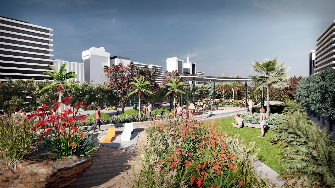 Realistic animation of an Australian park created with Lands Design and ...