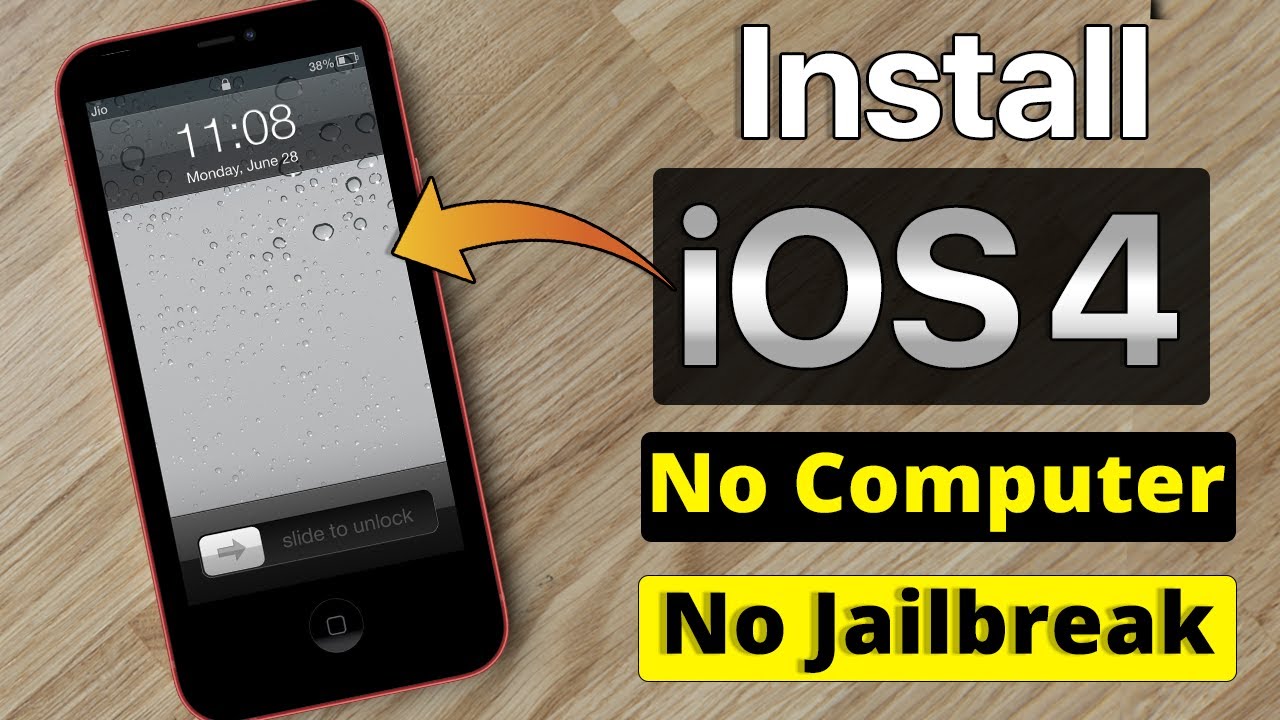 Install OLD iOS 4 on New iPhones | How i run two iOS on one iPhone ...