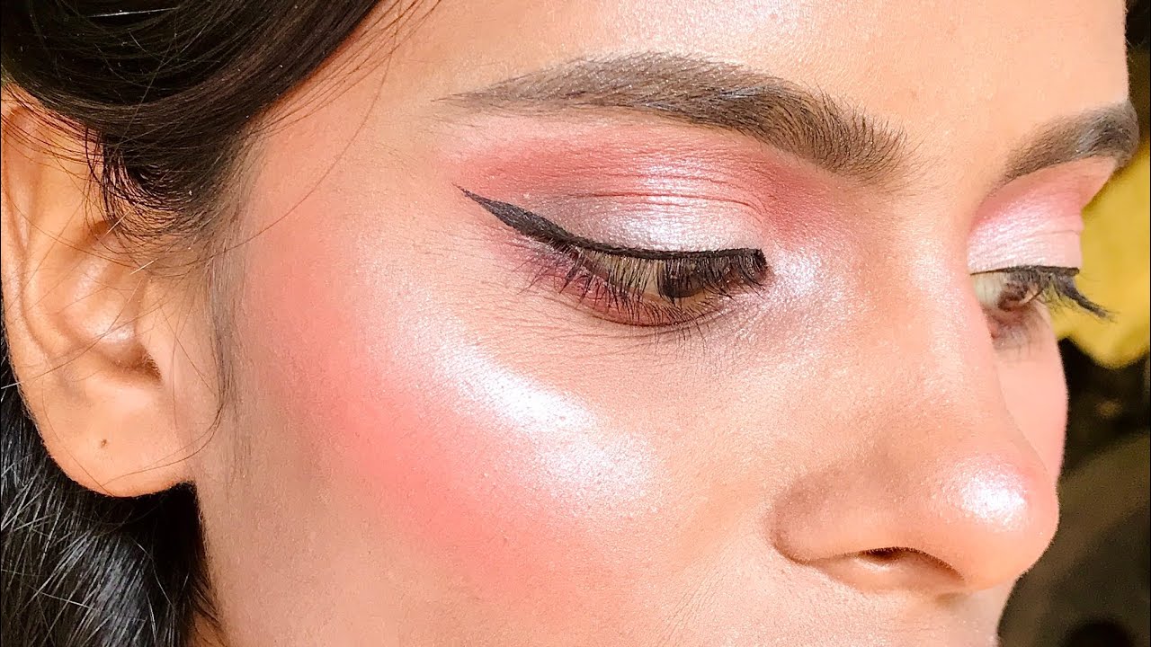 Simple Makeup Look at Home 😱 watch till end 👍🏻 #makeup #makeuptutorial ...