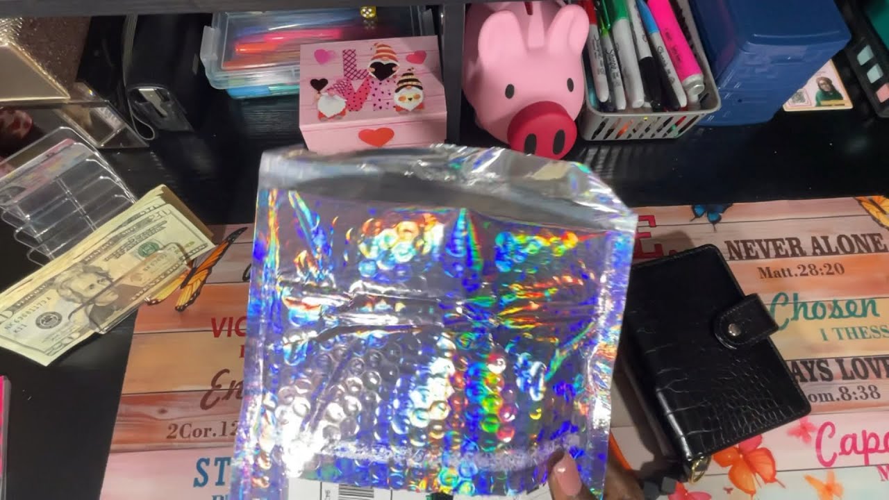 A7 Cash Wallet Unboxing | Baddies and Budgets| $93 Cash Stuffing - YouTube