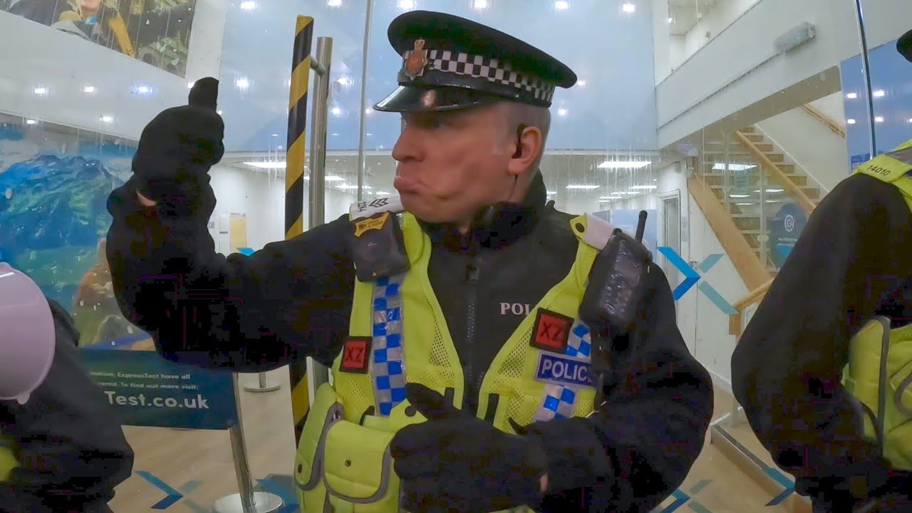 Aggravated Trespass In Manchester? - YouTube