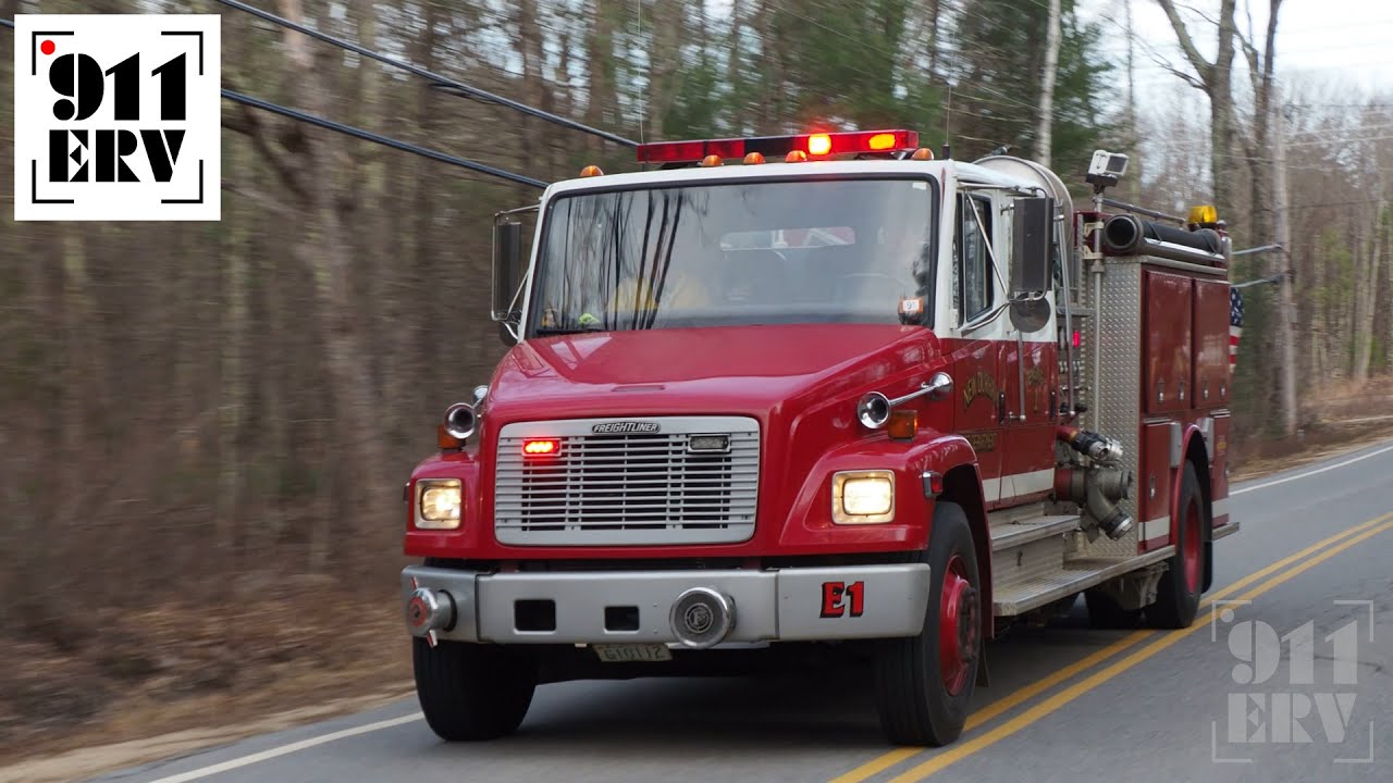 New Durham Fire Truck Responding | Engine 1 - YouTube