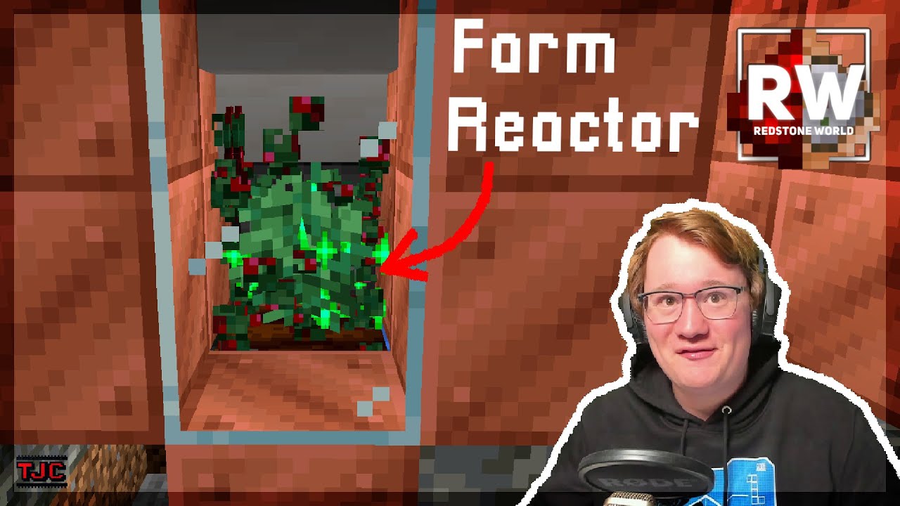 BIOTECHNIK vom FEINSTEN! Der neue FARM-REACTOR - Redstone World Ep ...