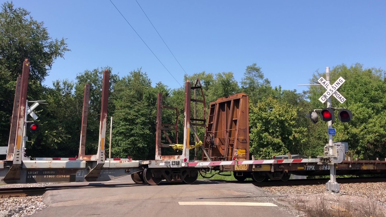 Hodges Switch Road Railroad Crossing #1, Strawberry Plains, TN - YouTube
