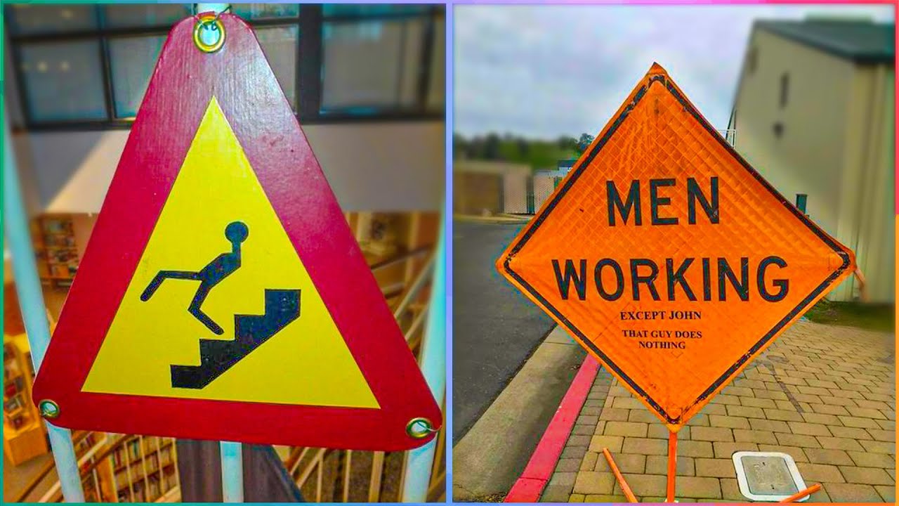 HILARIOUS SIGNS that are impossible not to laugh at - YouTube