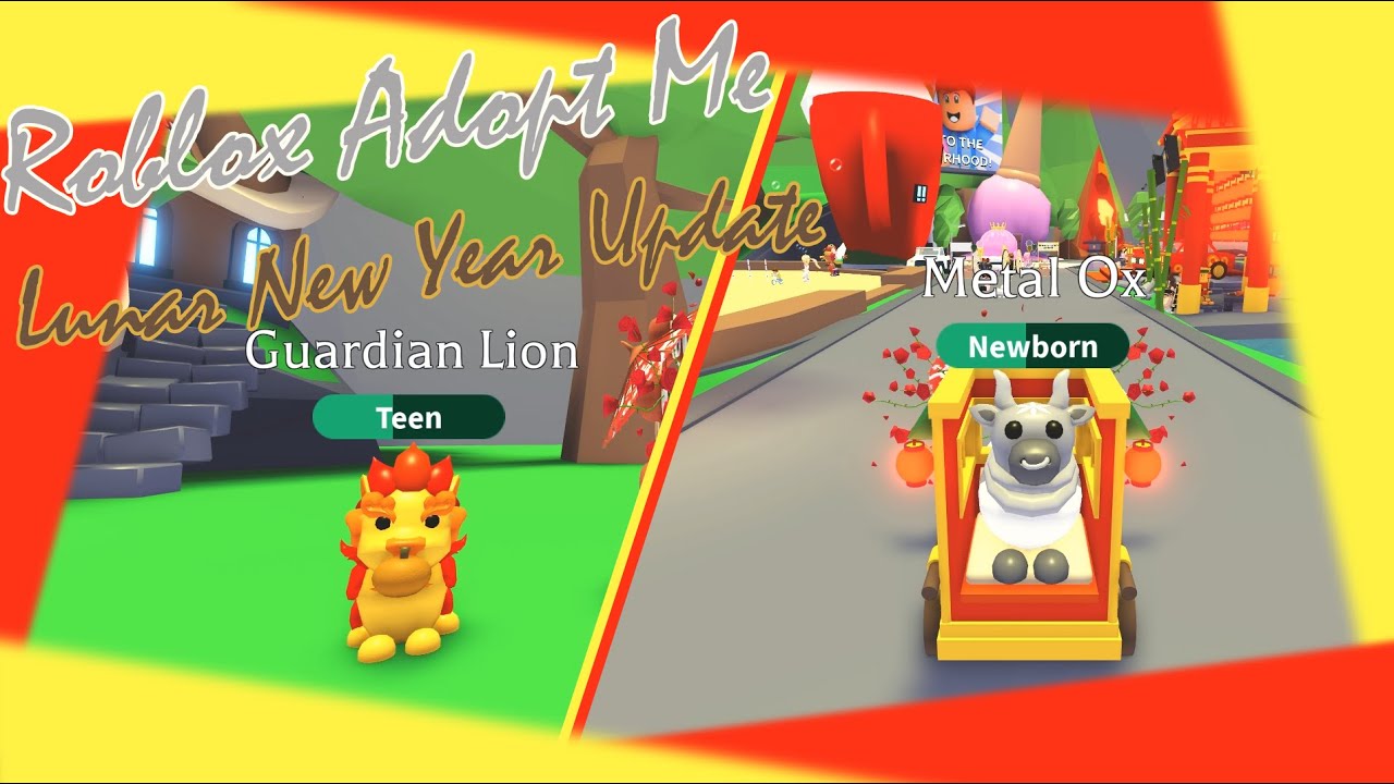 [Roblox Adopt Me] Have you checked out all items from the Lunar Stand ...