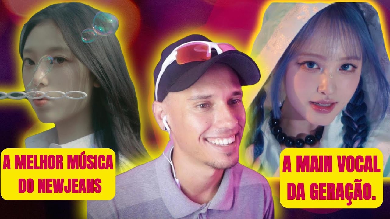 REACT DOUBLE com IVE - HEYA e NEWJEANS - BUBBLE GUM - YouTube