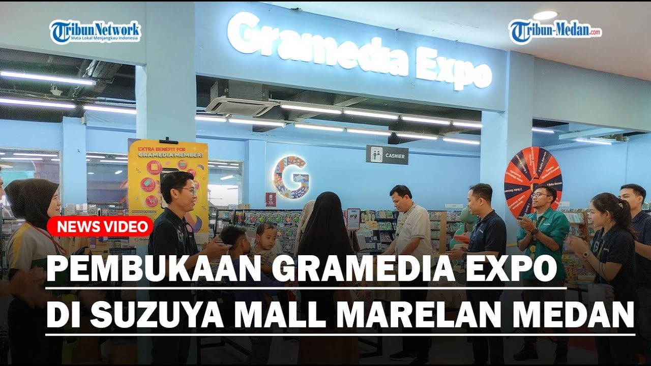 Grand Opening Gramedia Expo di Suzuya Mall Marelan Medan, Hadirkan ...