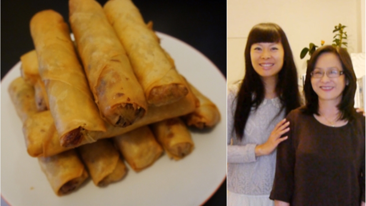 RECETTE DE MA MAMAN | Nems | version vegan aux champignons & tôfu - YouTube