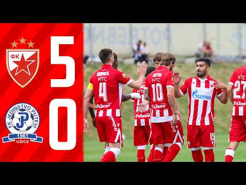 Црвена звезда - Јединство путеви 5:0, најбољи моменти