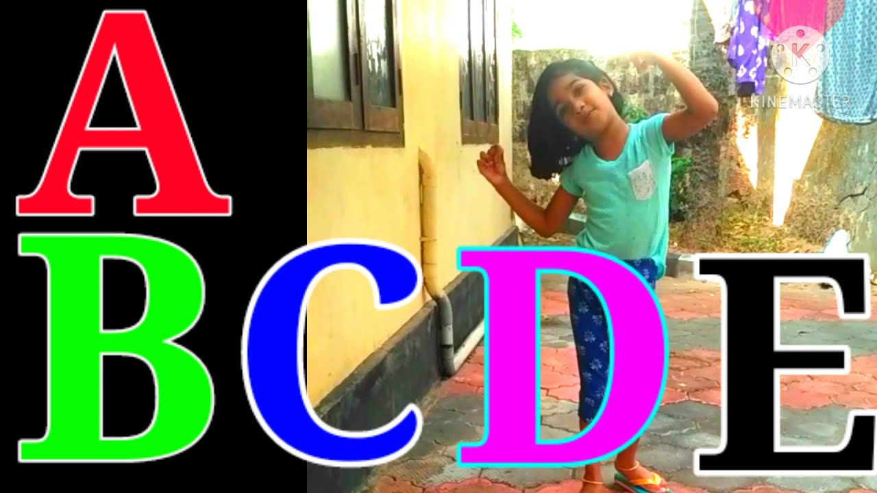 ABCD | ABCDEFG English Nursery rhyme | ABCD Alphabet song | ABCD Sing ...