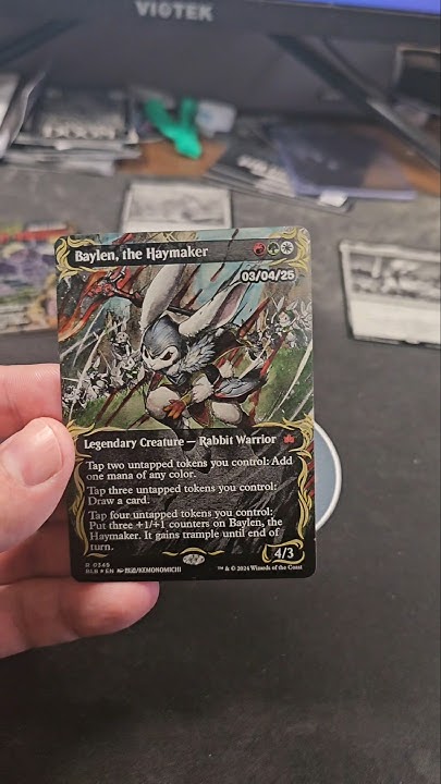 Baylen, the Haymaker Metal MTG Commander #mtg #mtgcommander # ...
