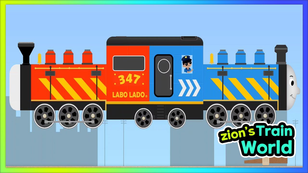 Labo Brick Train #558 Train Game - YouTube