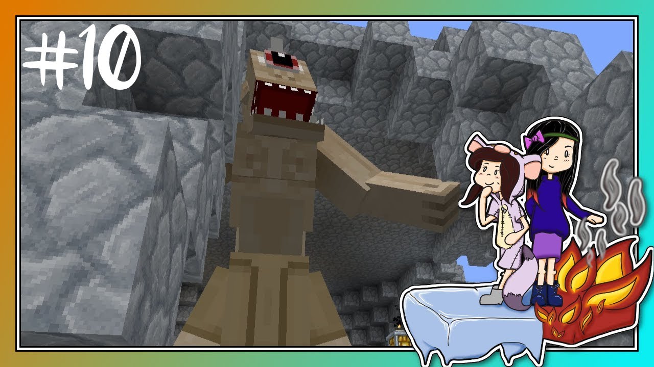 EATEN BY A CYCLOPS! -10- MINECRAFT ICE & FIRE - YouTube